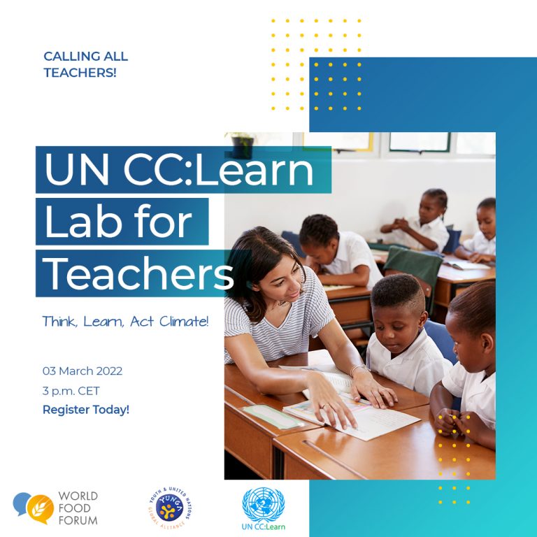 Education for Climate Action! UN CC:Learn Lab Empowered Teachers to ...
